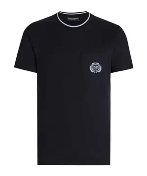 Dolce & Gabbana Chest-pocket T-shirt - Black