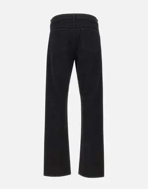 GOLDEN GOOSE Denim Straight-leg Trousers - Black