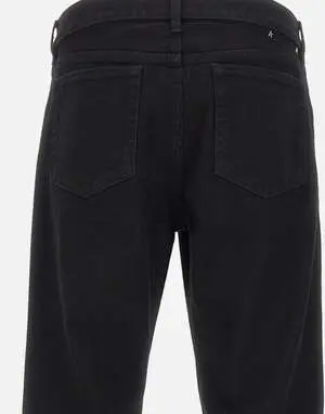 GOLDEN GOOSE Denim Straight-leg Trousers - Black