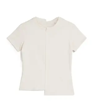 Y3 Fitted Short Sleeve Tee - Chalk White