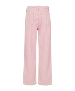 Rag & Bone Belted Waist Jeans - Pink