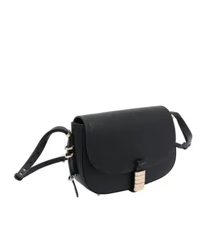 Pinko Saddle Foldover Top Mini Crossbody Bag