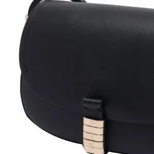 Pinko Saddle Foldover Top Mini Crossbody Bag