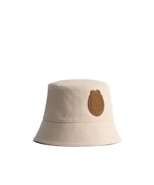 Dior Médaillon Small Brim Bucket Hat - Beige