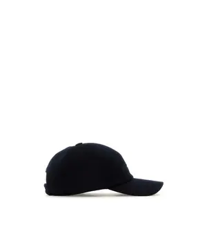 Zegna Logo Detailed Baseball Cap