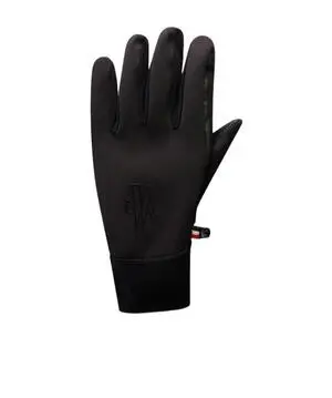 Moncler Nylon Gloves - Black