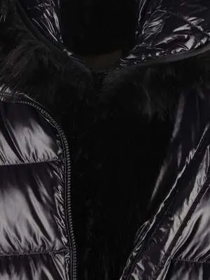 Moncler Hypolais Short Down Jacket With Detachable Hood - Black