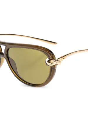Bottega Veneta Aviator Sunglasses