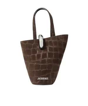 Jacquemus The Small Bambola Bucket Bag - Brown