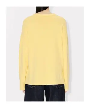 Kenzo Graphic Long Sleeve T-shirt - Yellow