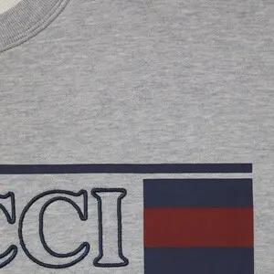 Gucci Embroidery Jersey Sweatshirt