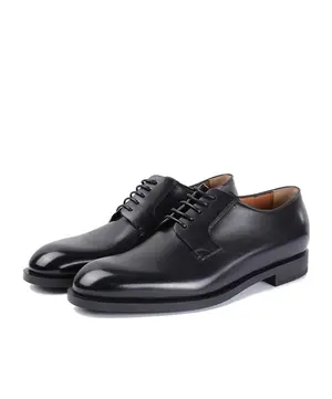 Zegna Leather Oxford Shoes
