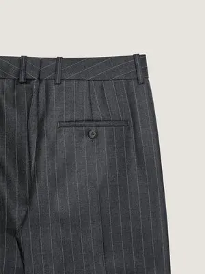 Givenchy Striped Skinny Pants In Wool