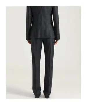 Givenchy Striped Skinny Pants In Wool