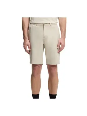 Hugo Boss Logo-patch Side-stripe Shorts