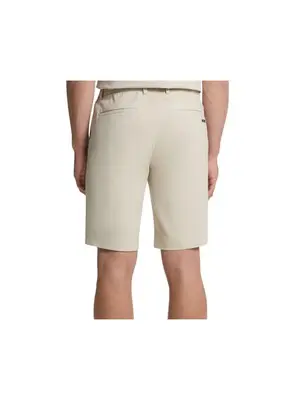 Hugo Boss Logo-patch Side-stripe Shorts