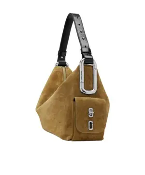 Marc Jacobs Suede Scene Large Shoulder Bag