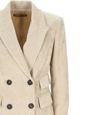 D.exterior Long-sleeve Blazer