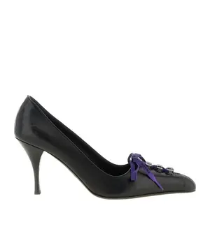 Prada Pointed-toe High Heels - Black