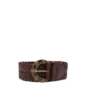 Ba&sh Buckle Belt - Brown