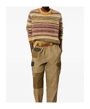 Isabel Marant Étoile Morine Striped Brushed-knit Jumper