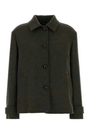 Max Mara Button-up Jacket - No
