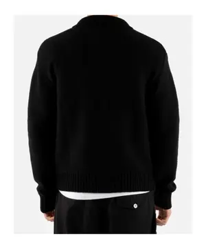 ARTE ANTWERP Logo-patch Zip-up Sweater