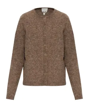 A.p.c. Long-sleeve Cardigan - Brown