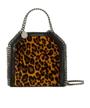 Stella McCartney Falabella Tiny Tote Bag - Leopard