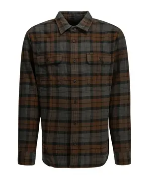 Filson Long-sleeve Plaid Shirt - Brown