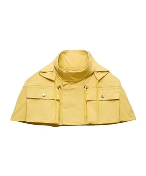 Prada Hooded Pocket Cape
