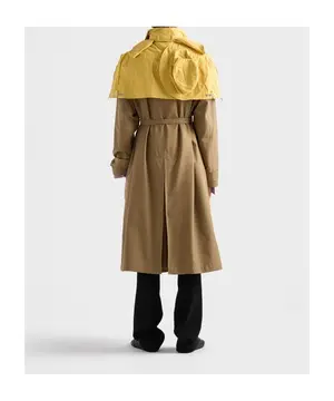Prada Hooded Pocket Cape