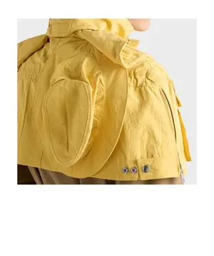 Prada Hooded Pocket Cape