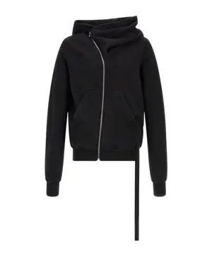 Rick Owens Mountain Asymmetric Zip Hoodie