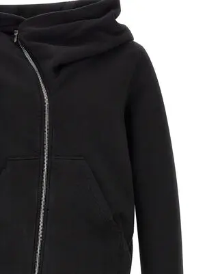 Rick Owens Mountain Asymmetric Zip Hoodie
