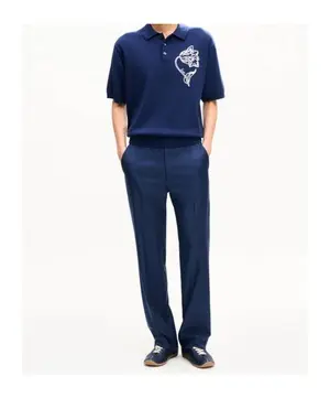 Kenzo Tulip Embroidered Polo Shirt