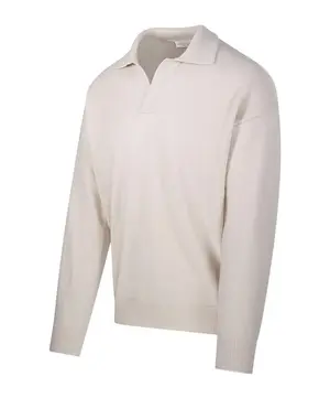 ROBERTO COLLINA Knitted Polo Sweater