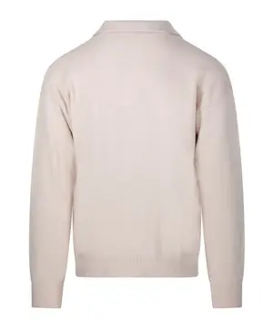 ROBERTO COLLINA Knitted Polo Sweater