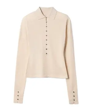 Jacquemus Long-sleeve Knitted Polo Shirt