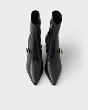 Prada Stretch Nappa Leather Booties