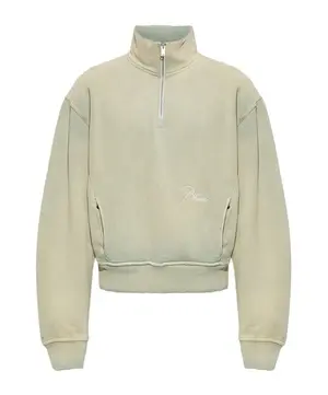 Rhude Half-zip Logo Sweatshirt