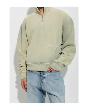 Rhude Half-zip Logo Sweatshirt