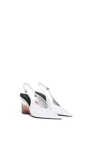 Alaïa Pointed-toe Wedge Slingbacks
