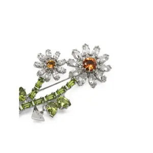 Prada Floral Brooch