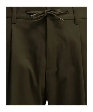 Herno Elastic-waist Casual Trousers