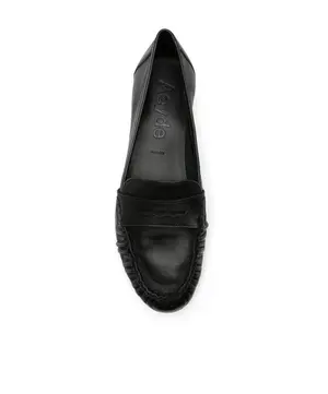 AeydĒ Aldous Ruched Penny-slot Loafers
