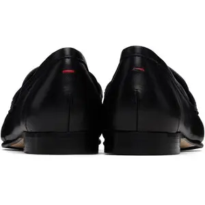 AeydĒ Aldous Ruched Penny-slot Loafers