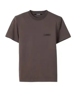 Jacquemus Crew-neck Short-sleeve T-shirt - Brown