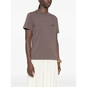 Jacquemus Gros Grain Crewneck T-shirt - Brown