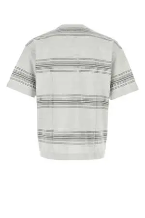Nanamica Stripe Embroidered T-shirt